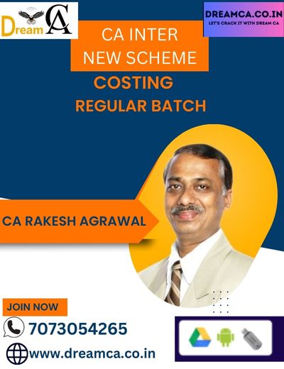 CA Inter New Scheme Paper 4 Costing Full Course By CA Rakesh Agarwal ... CA Inter New Scheme Paper 4 Costing Full Course By CA Rakesh Agarwal ...